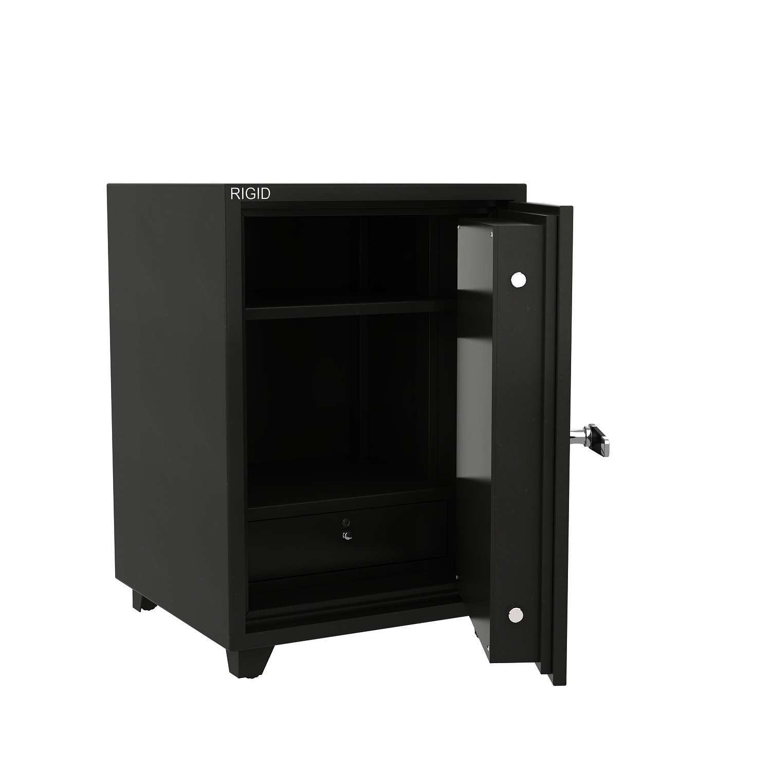 Fire Resistant Steel Safe with Dual Key Lock, 130Kg - Rigidindustries