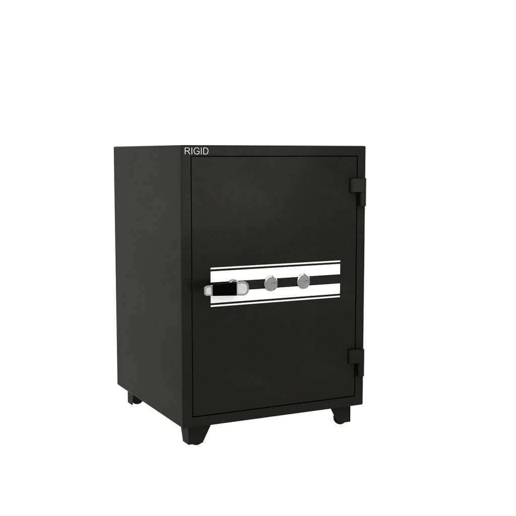 Fire Resistant Steel Safe with Dual Key Lock, 100Kg - Rigidindustries