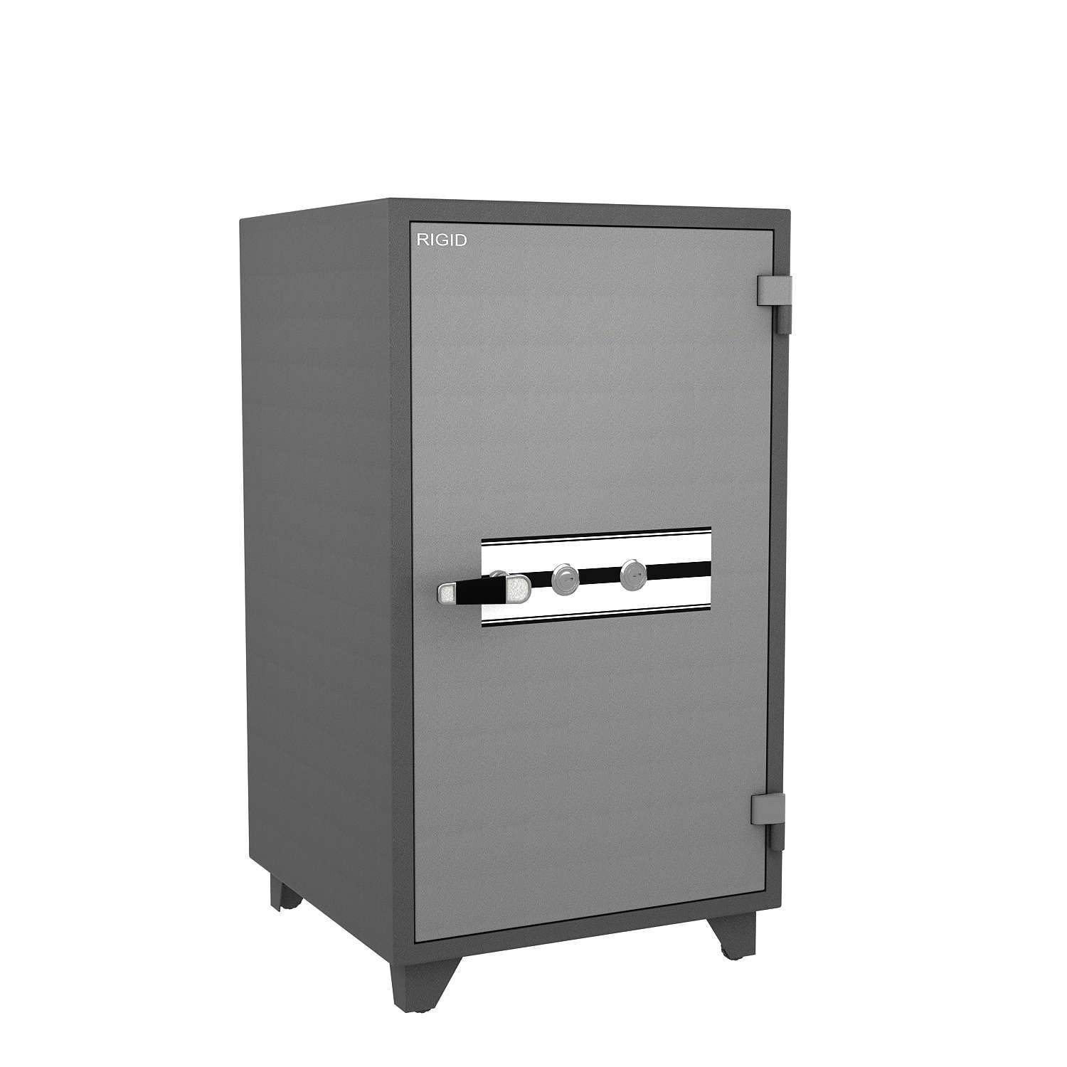 Fire Resistant Steel Safe with Dual Key Lock, 200Kg - Rigidindustries
