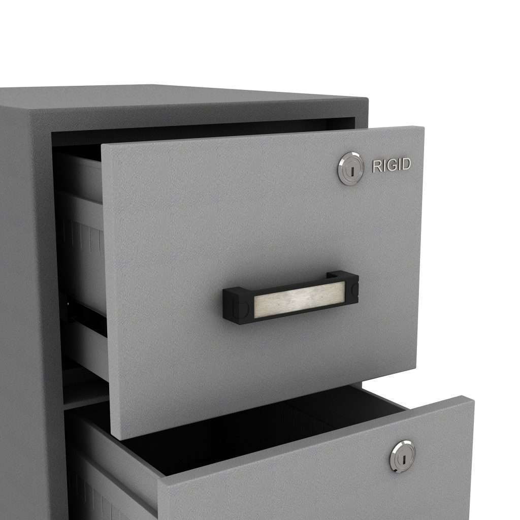 Fire Resistant Steel Safe Three Drawers & Combination Lock ...