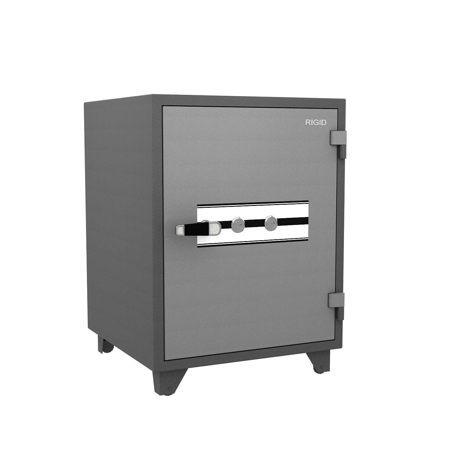 Fire Resistant Steel Safe with Dual Key Lock, 150Kg - Rigidindustries