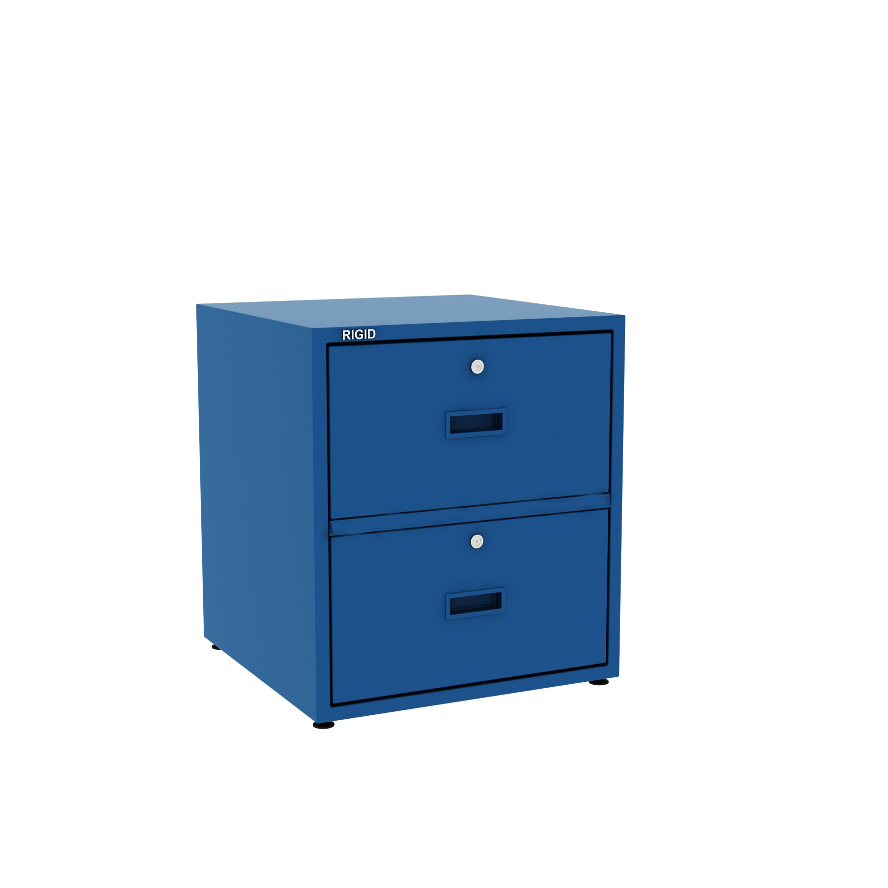 Steel 2 drawers Storage Cabinet - Rigidindustries