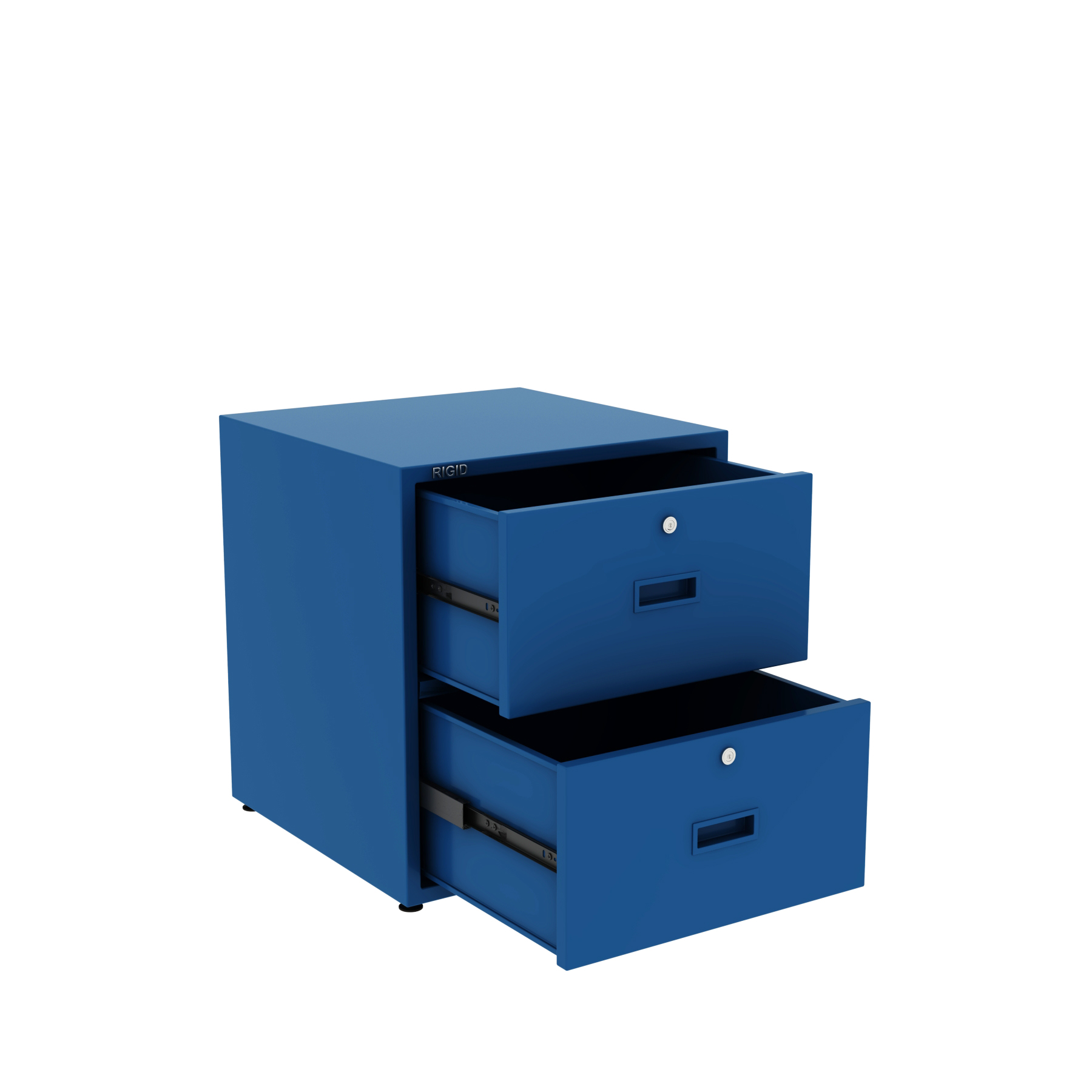 Steel 2 drawers Storage Cabinet - Rigidindustries
