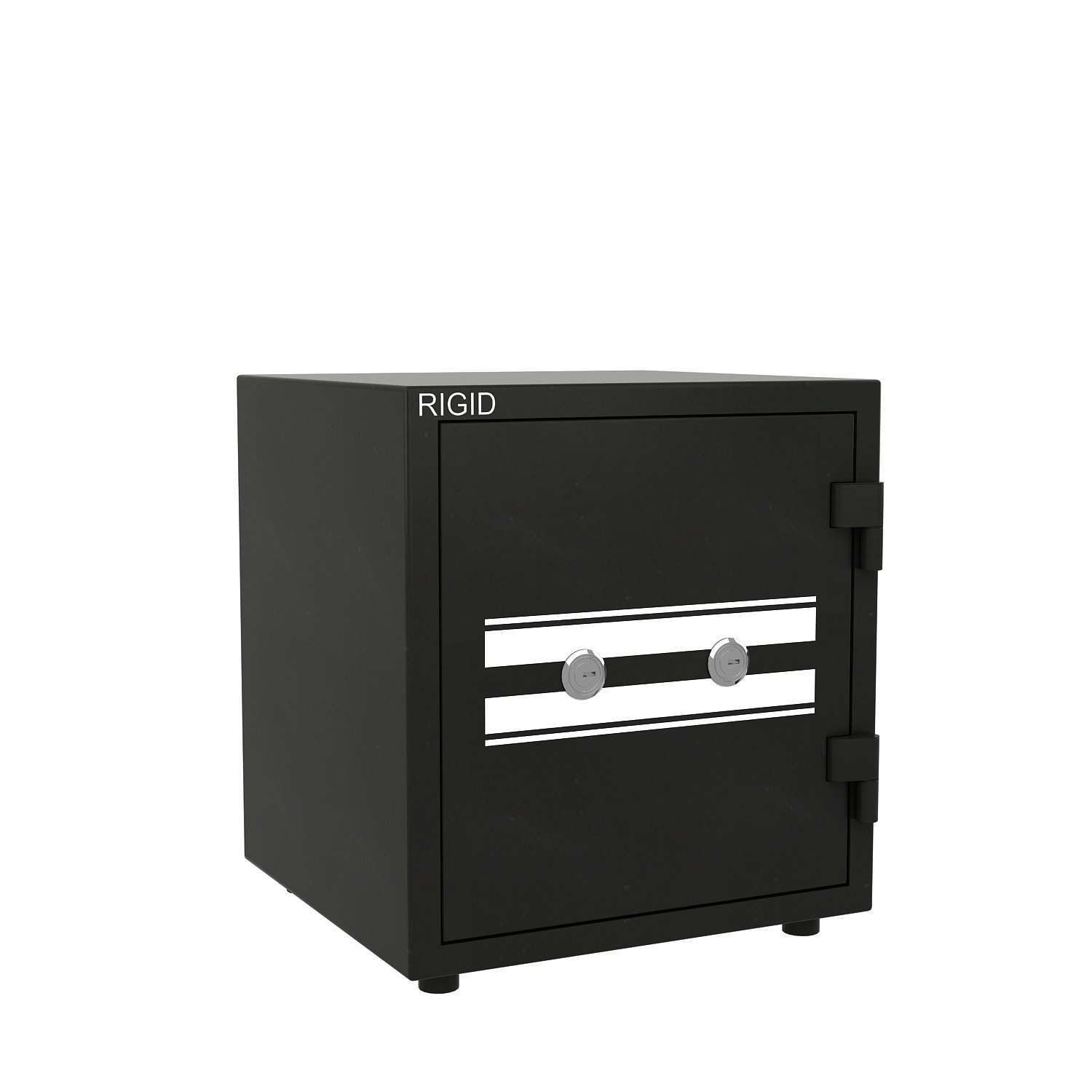 Fire Resistant Steel Safe with Dual Key Lock, 70Kg - Rigidindustries