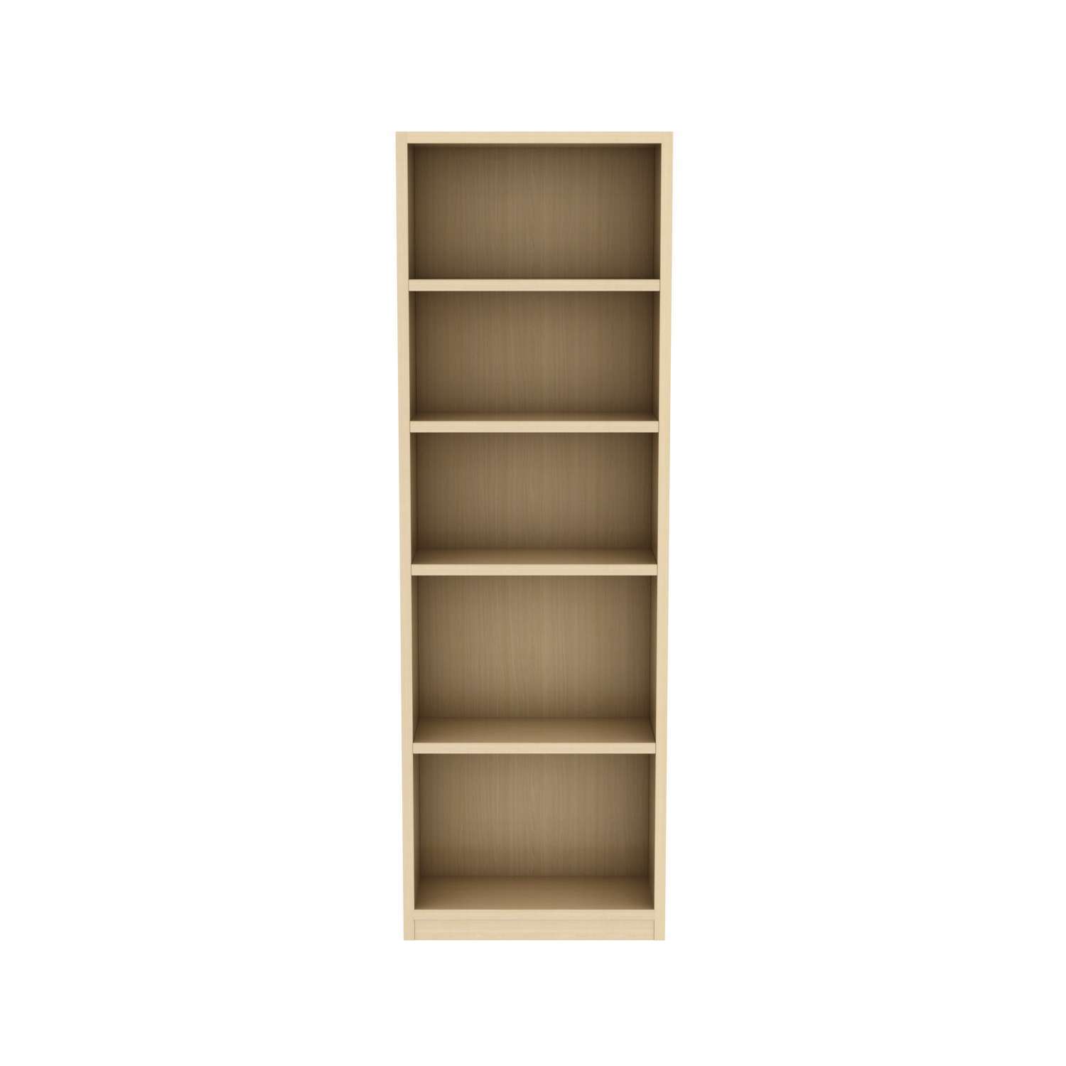 Wooden 5-Tier Open Book Shelf Cabinet - Rigidindustries