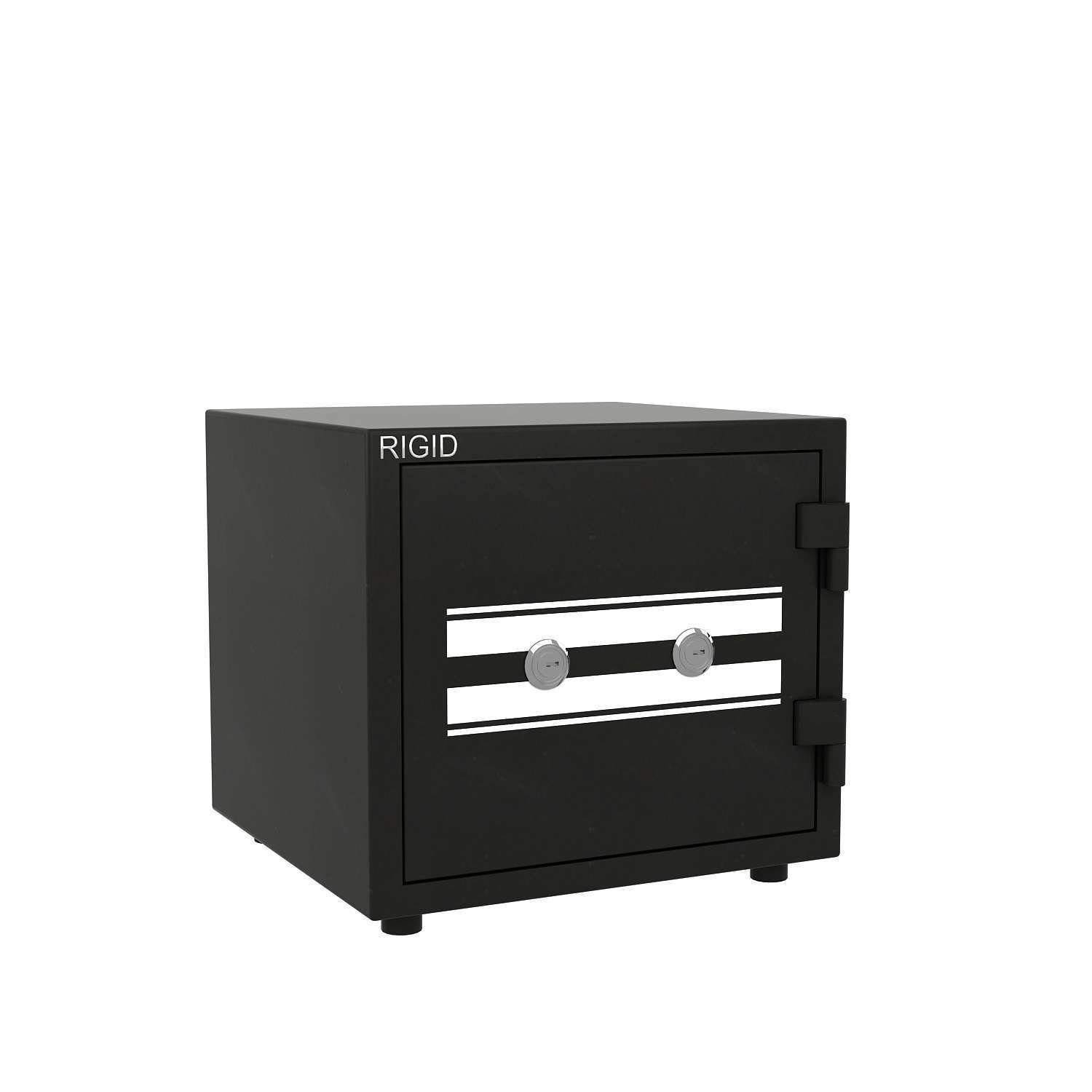 Fire Resistant Steel Safe with Dual Key Lock, 40Kg - Rigidindustries