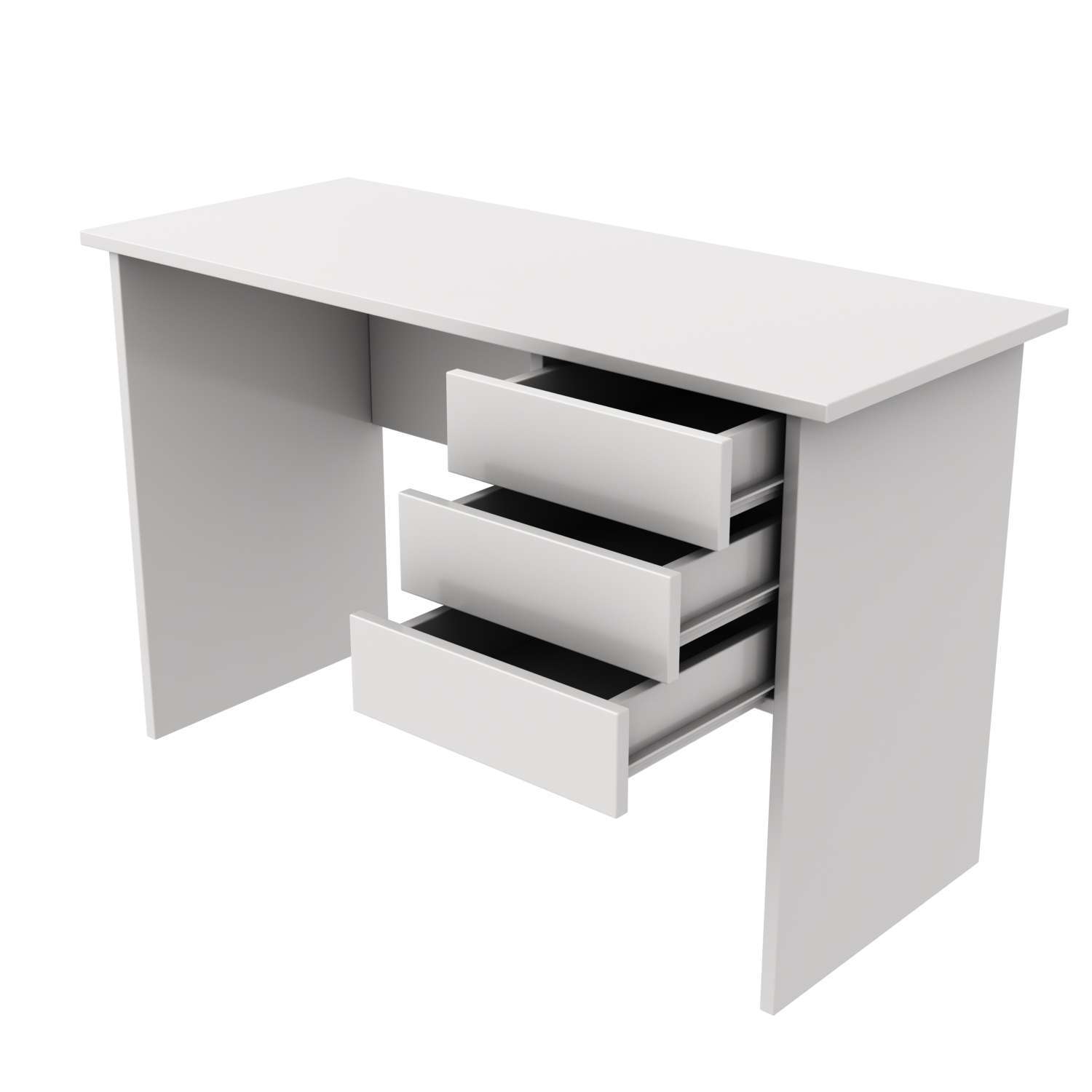 Wooden Office Desk with 3 Drawer - Rigidindustries