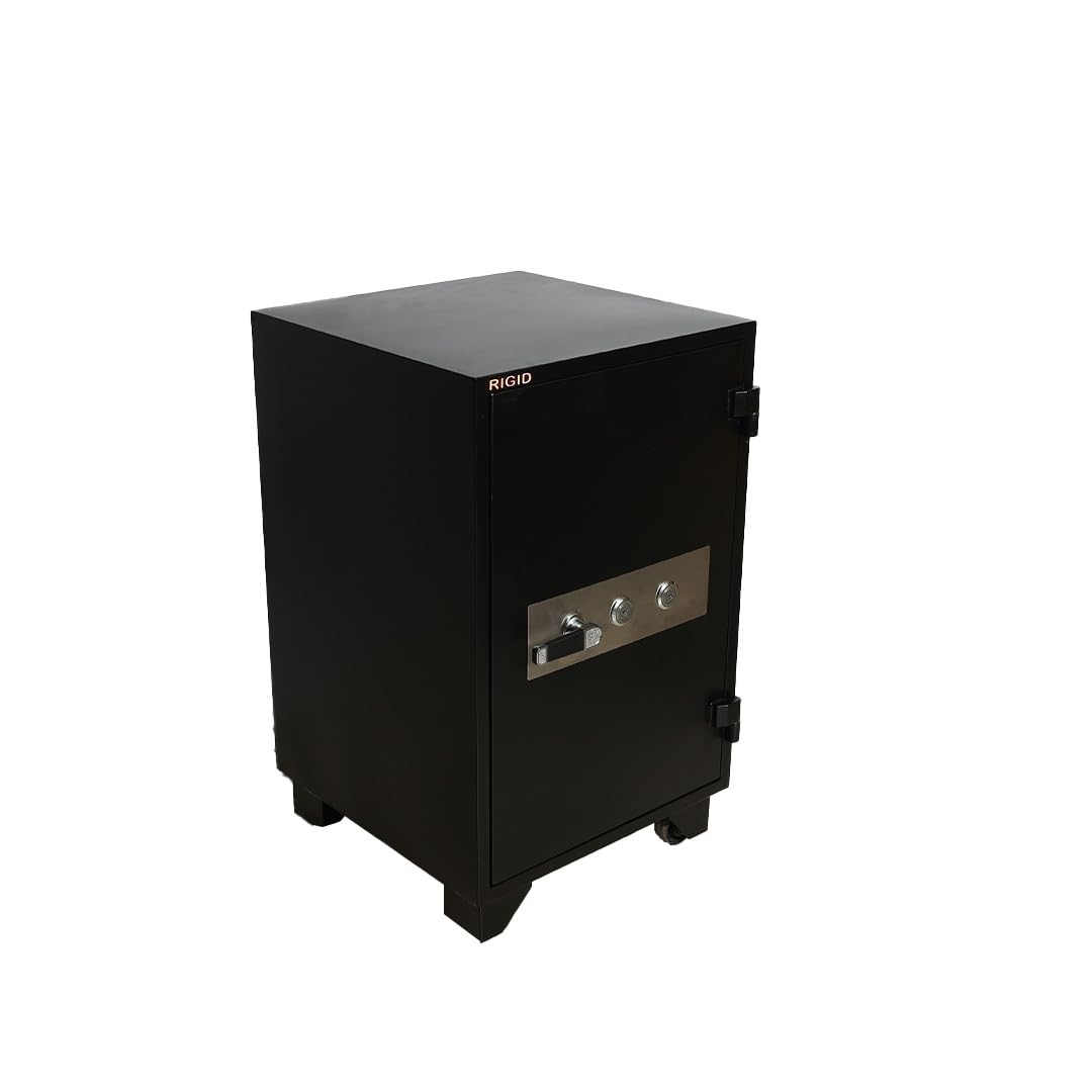 Fire Resistant Steel Safe with Dual Key Lock, 150Kg - Rigidindustries