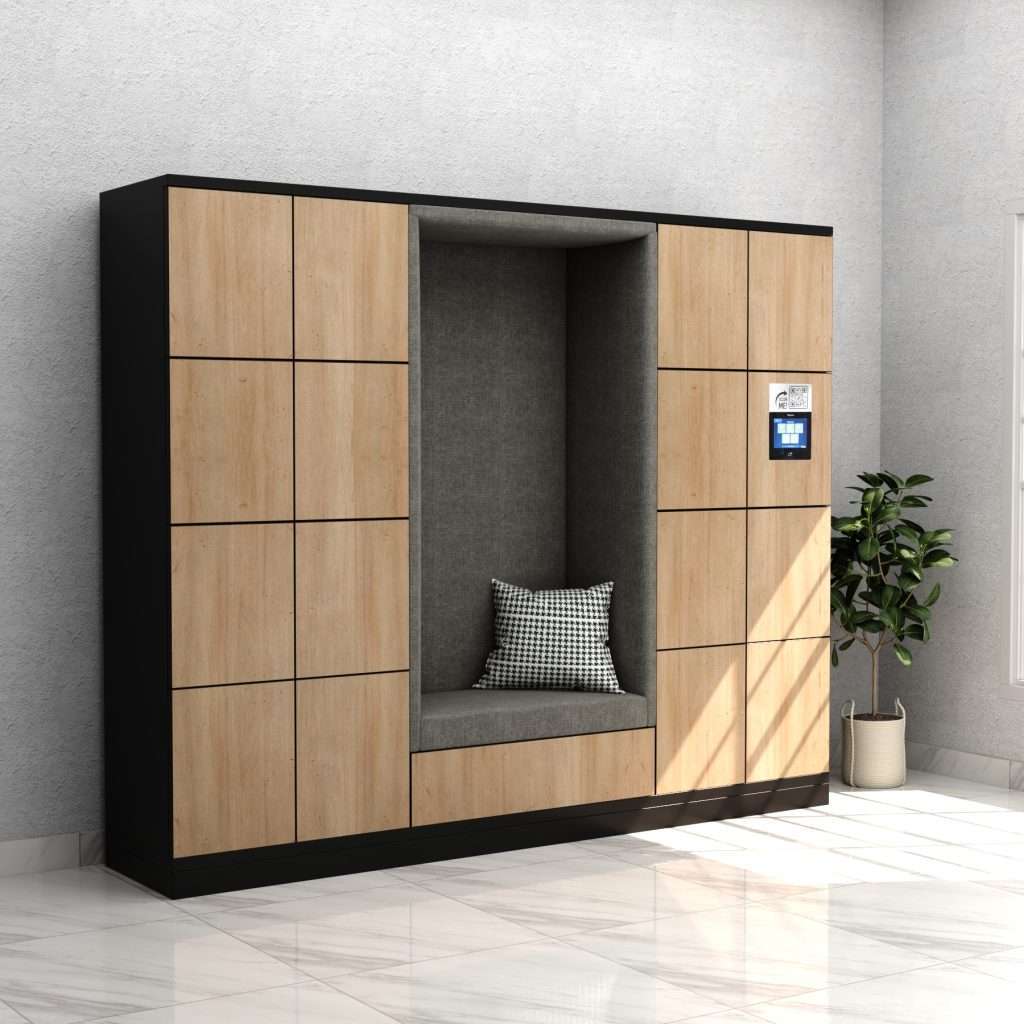 Caspian Smart Locker with Storage Cabinet - Rigidindustries